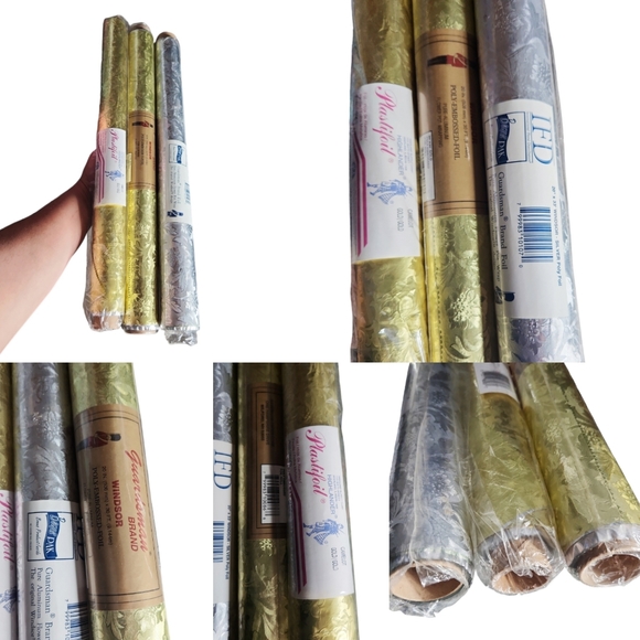 Highlander | Other | Vtg Bundle Lot Of 3 Rolls Highlander Plastifoil ...